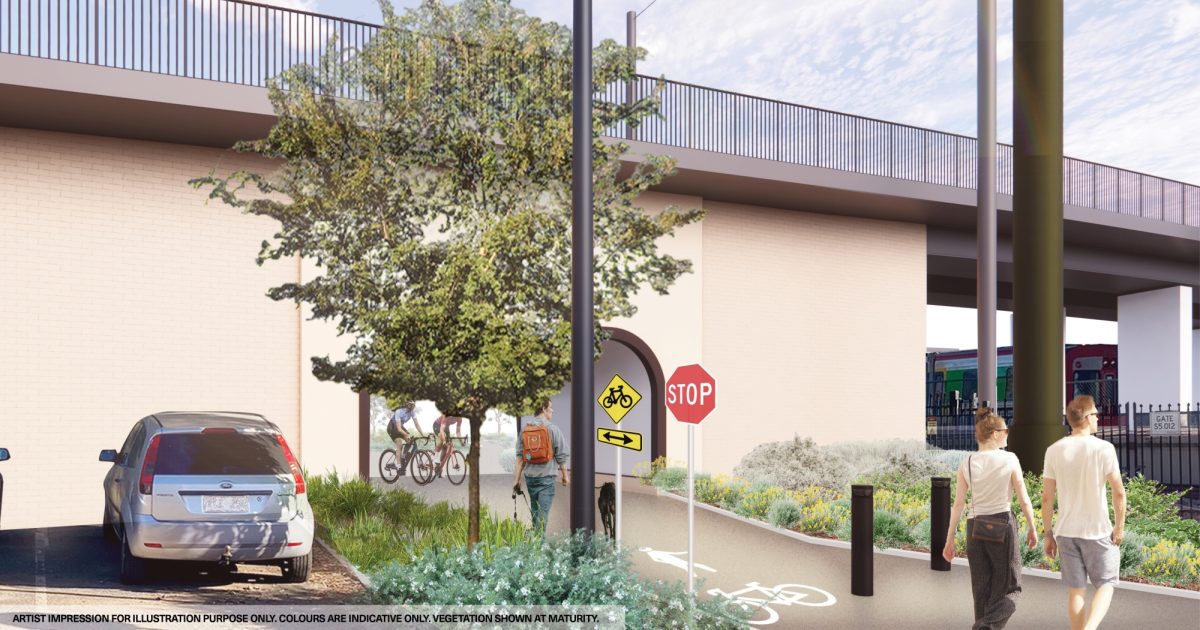 Forestville Reserve Archway… | Tram Grade Separation Projects Alliance