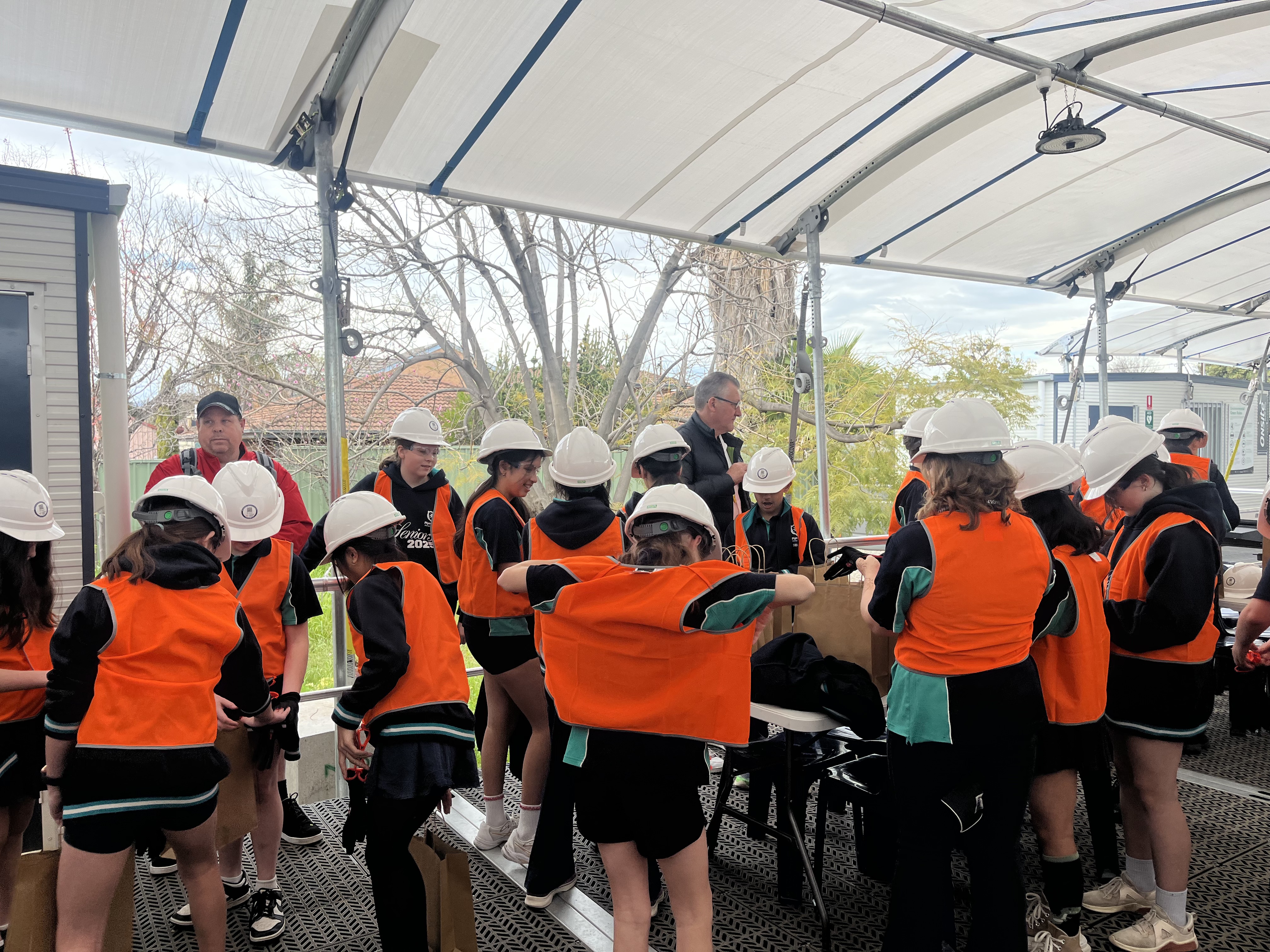 Future leaders step inside… | Tram Grade Separation Projects Alliance