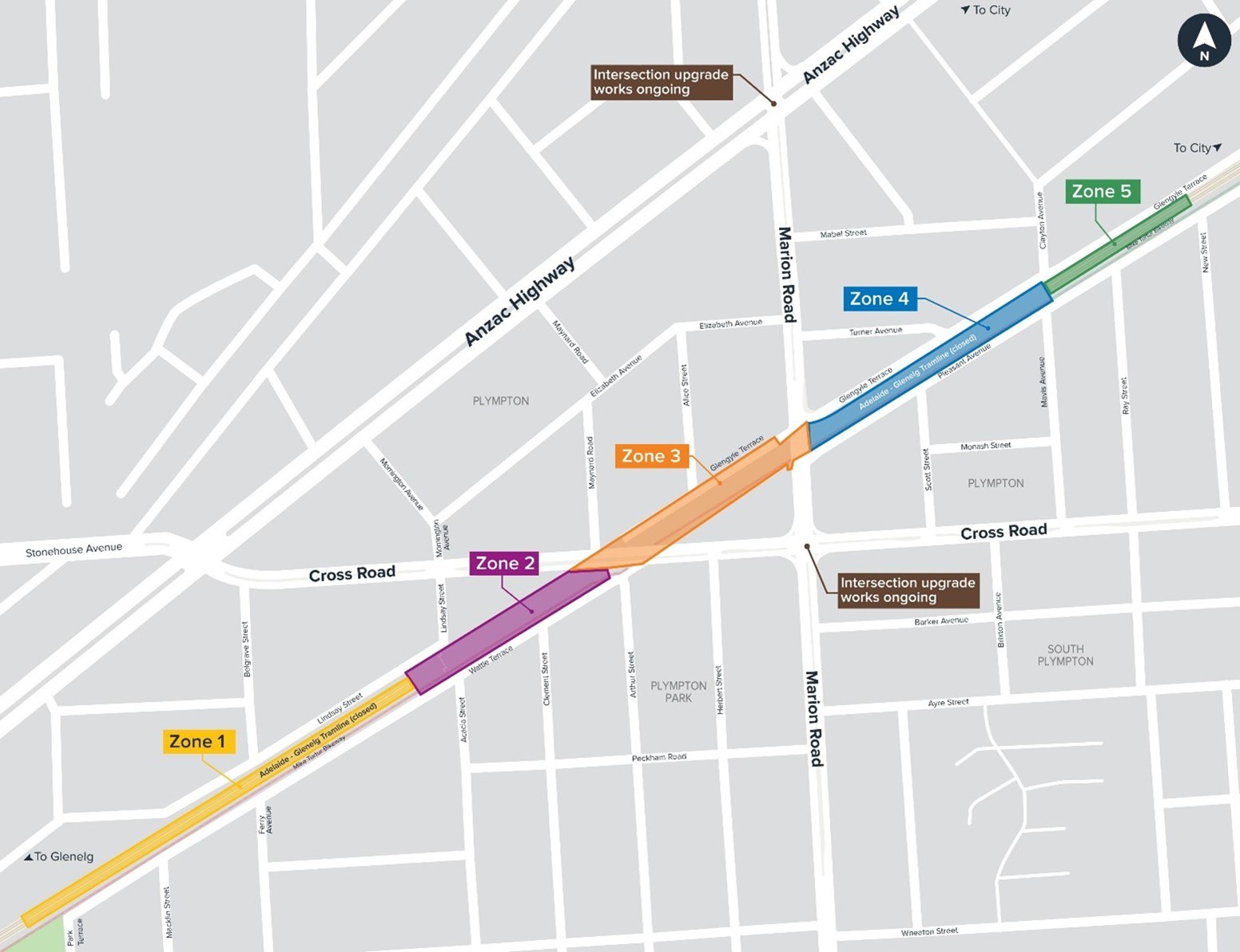 Marion Road and Cross Road… | Tram Grade Separation Projects Alliance