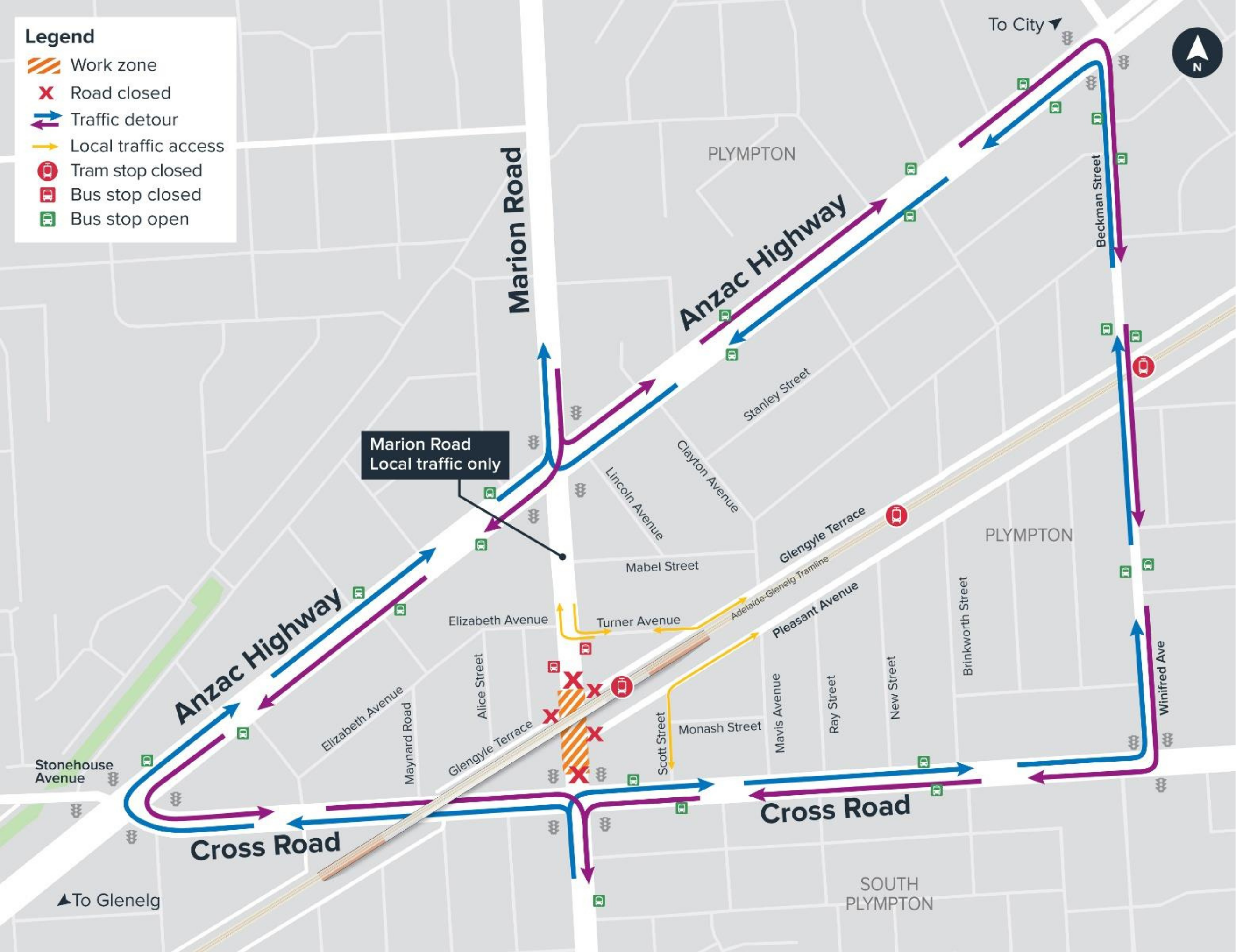 Marion and Cross Road -… | Tram Grade Separation Projects Alliance
