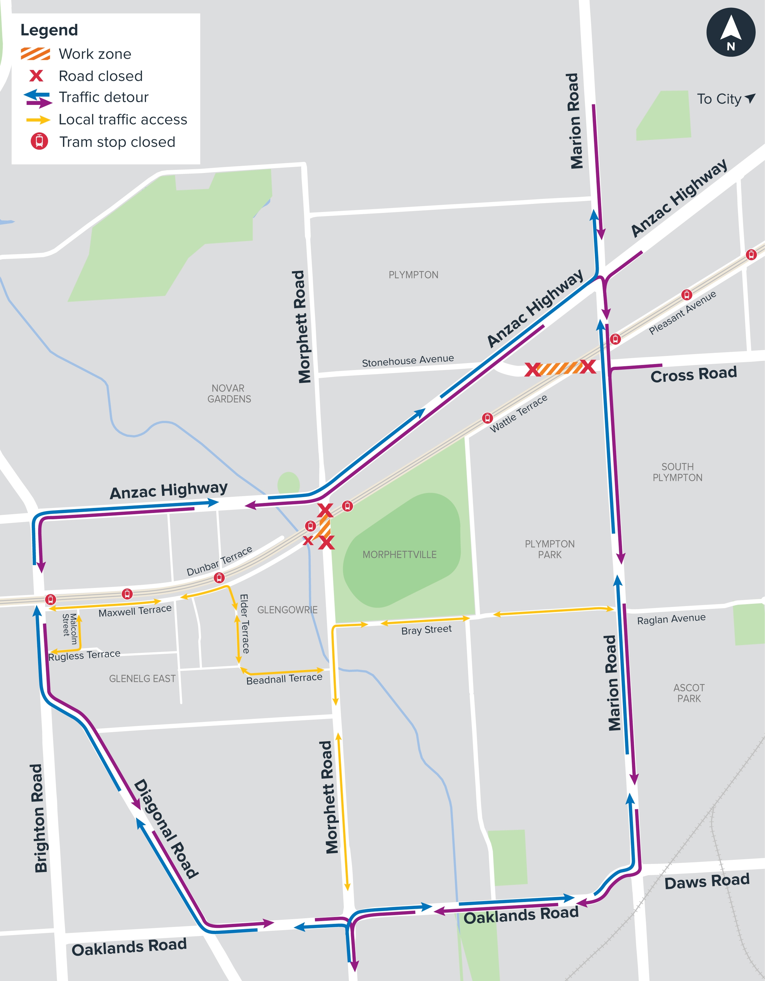 Marion Road and Cross Road… | Tram Grade Separation Projects Alliance
