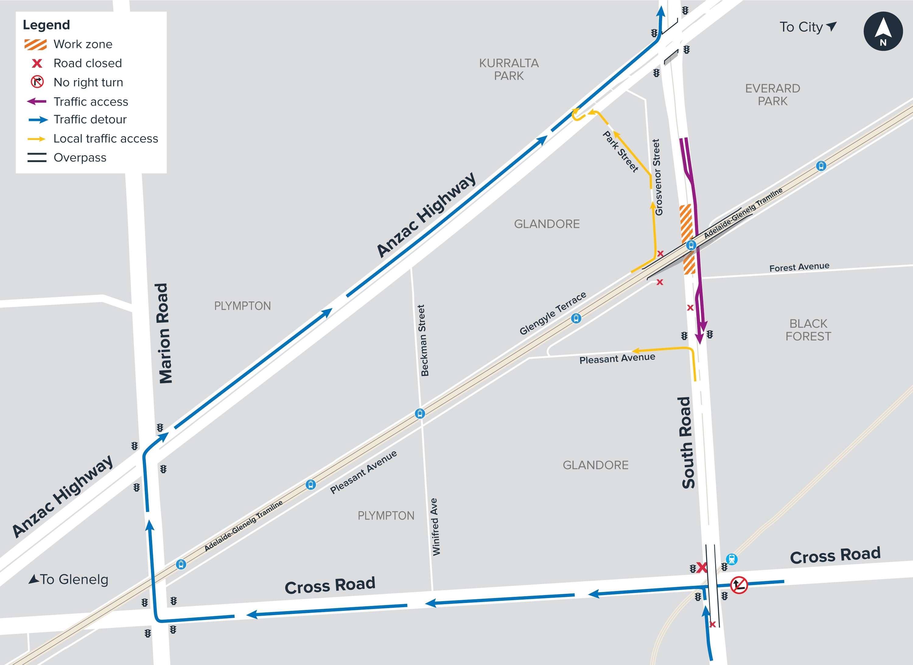 South Road - March 2025 -… | Tram Grade Separation Projects Alliance